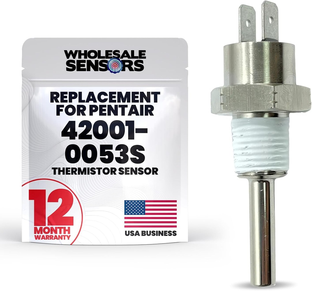 Sensor de termistor de calentador Pentair 42001-0053S de repuesto para ...